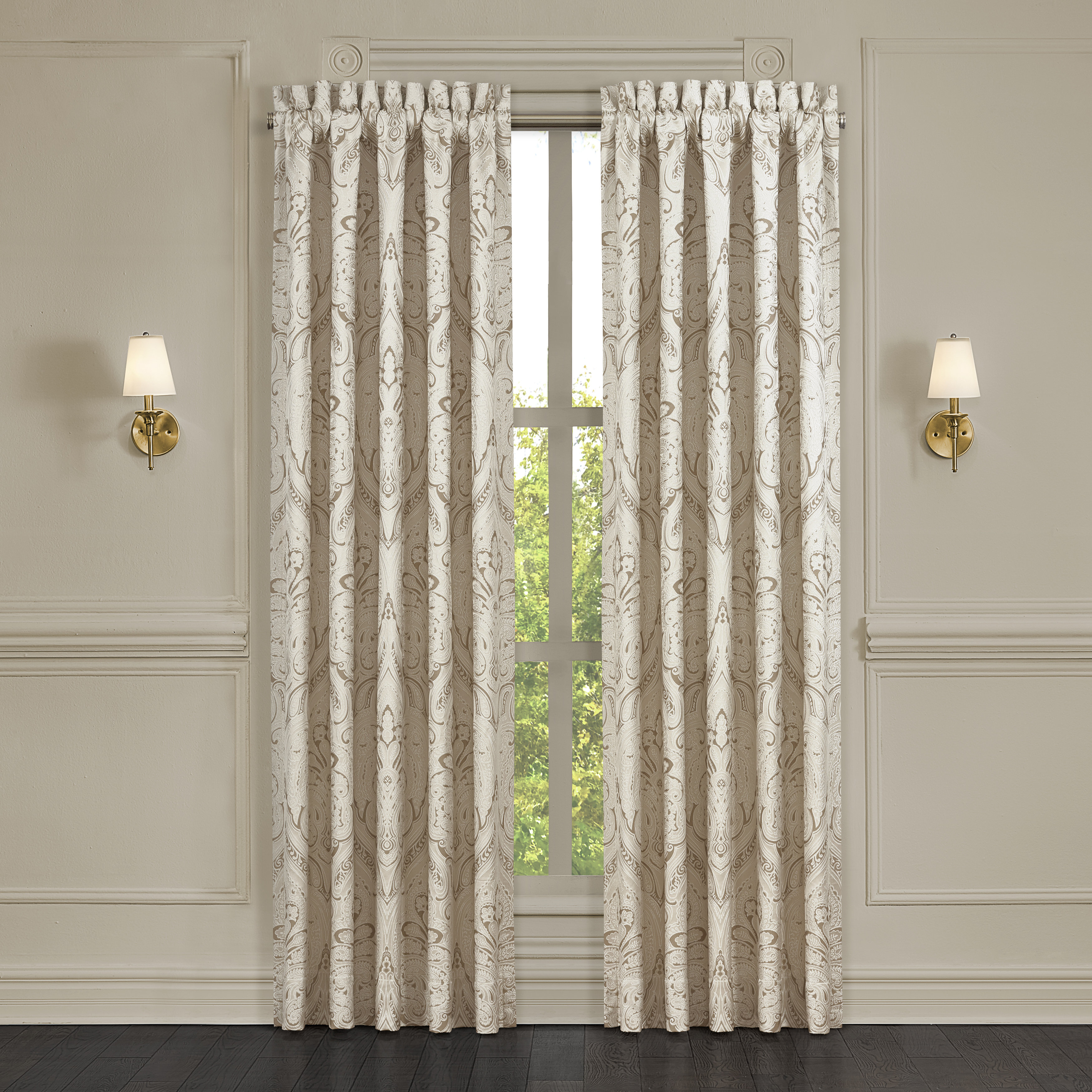 J. Queen New York Trinity 84" Window Panel Pair | Wayfair