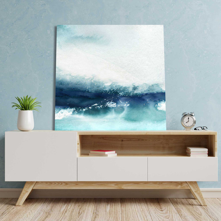 Dovecove Wispy Waves I On Canvas by Carol Robinson Painting - Wayfair ...