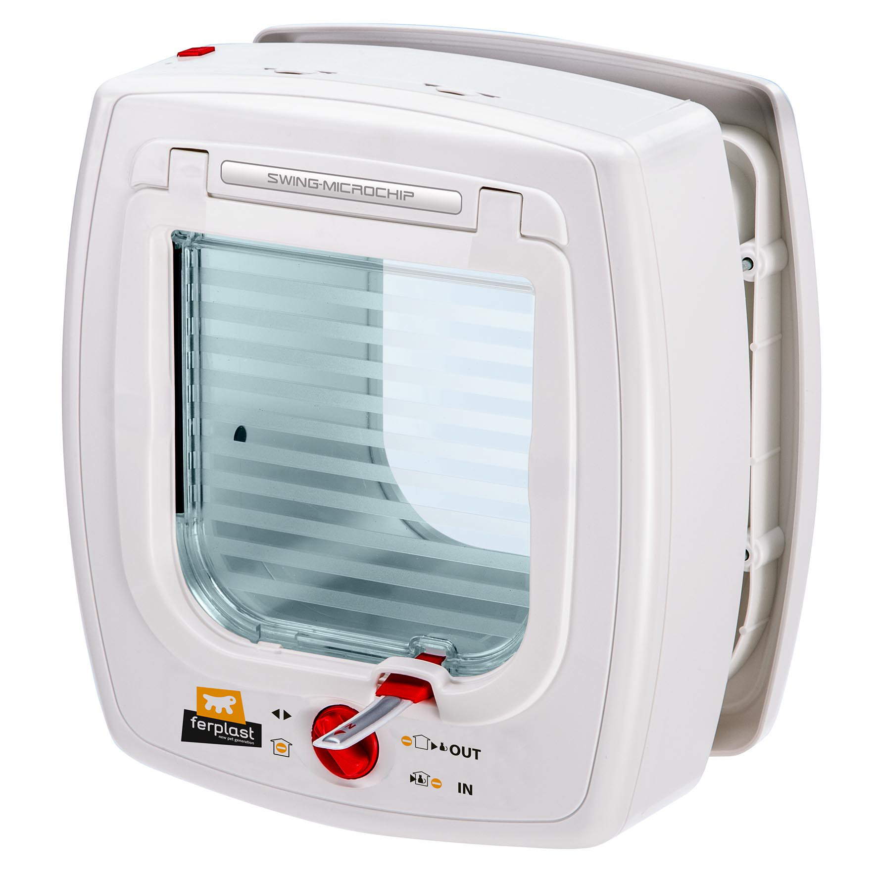 Midwest Homes For Pets Ferplast Swing Cat Flap with Microchip - Wayfair ...