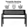 Charlton Home® Johansson Park Bench & Reviews | Wayfair