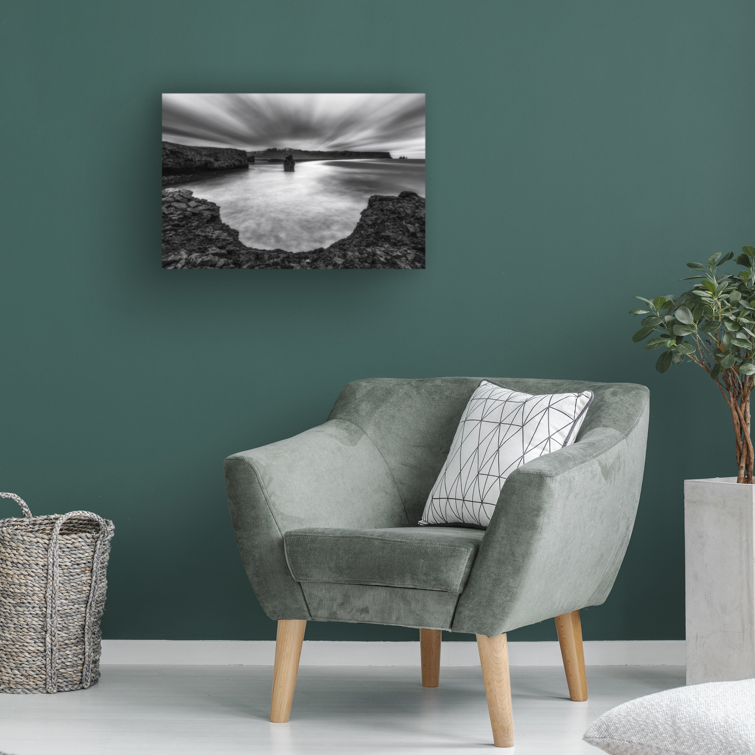 Ebern Designs Bolog Jorge Ruiz Dueso Hard Wind Canvas Art | Wayfair