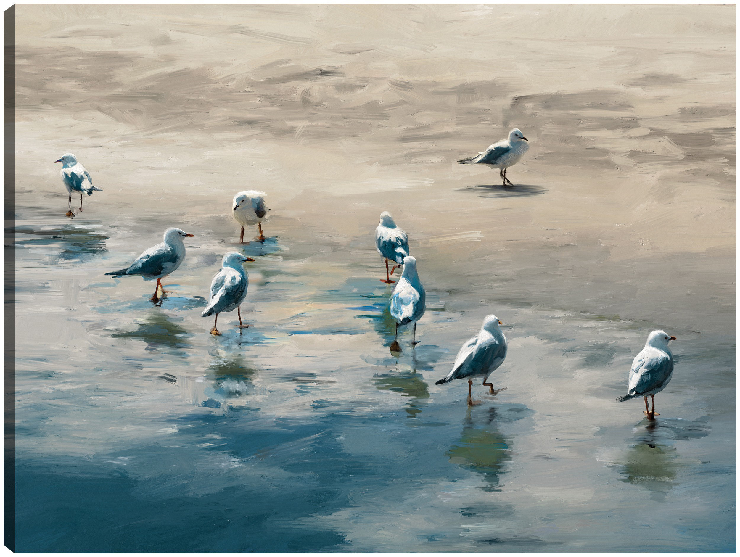 Dovecove Waders by Studio Arts Canvas Art Print | Wayfair