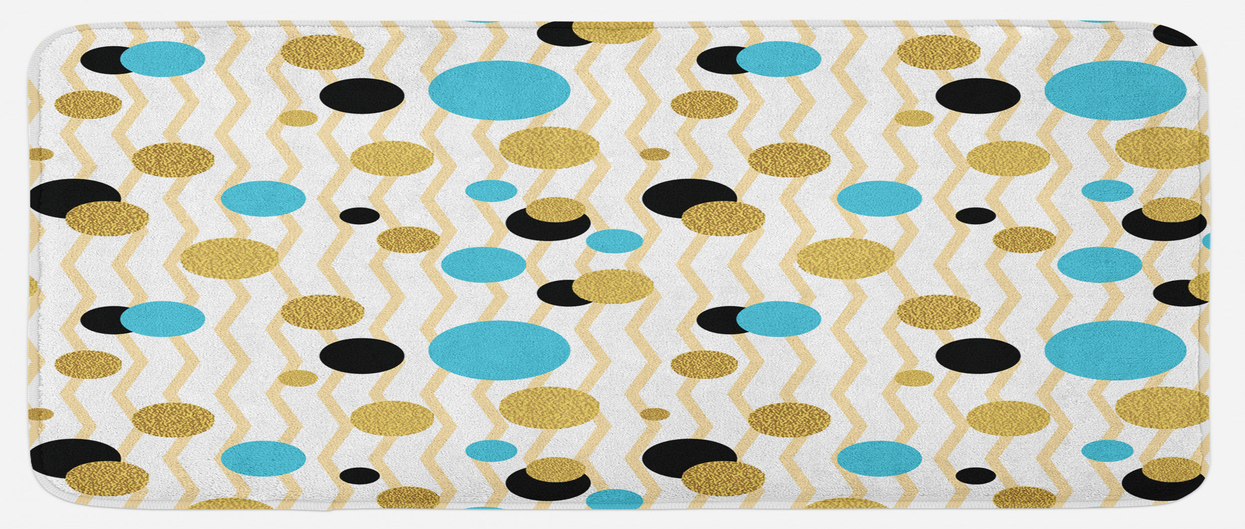 East Urban Home Abstract Kitchen Mat | Wayfair