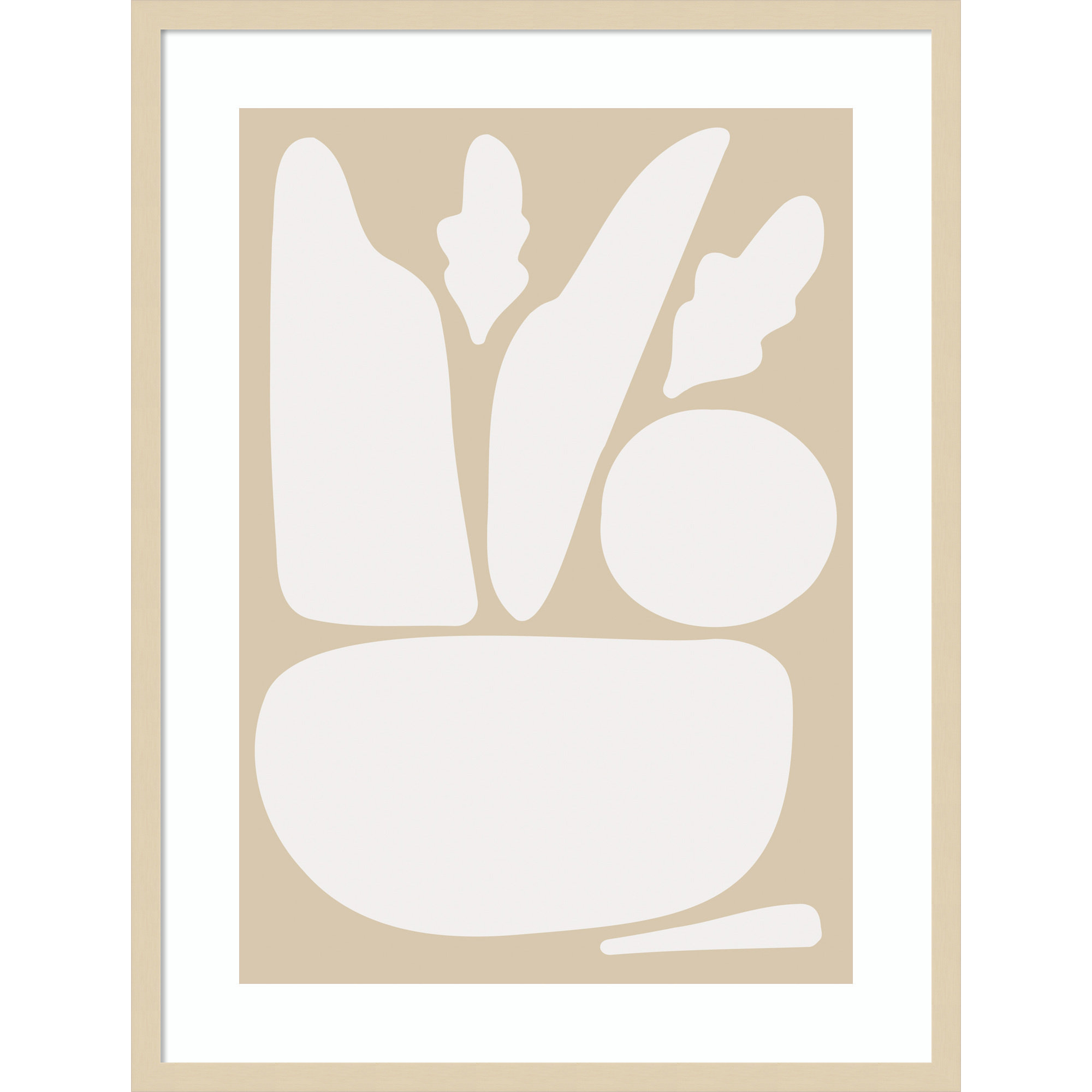 Joss & Main Zen Botanical Rock Neutral By The Creative Bunch ...