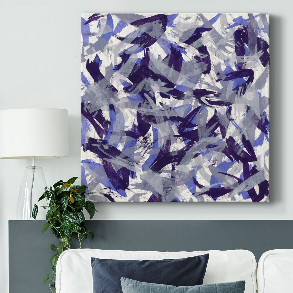 Wrought Studio™ Cyclone-Gallery Wrapped Canvas | Wayfair