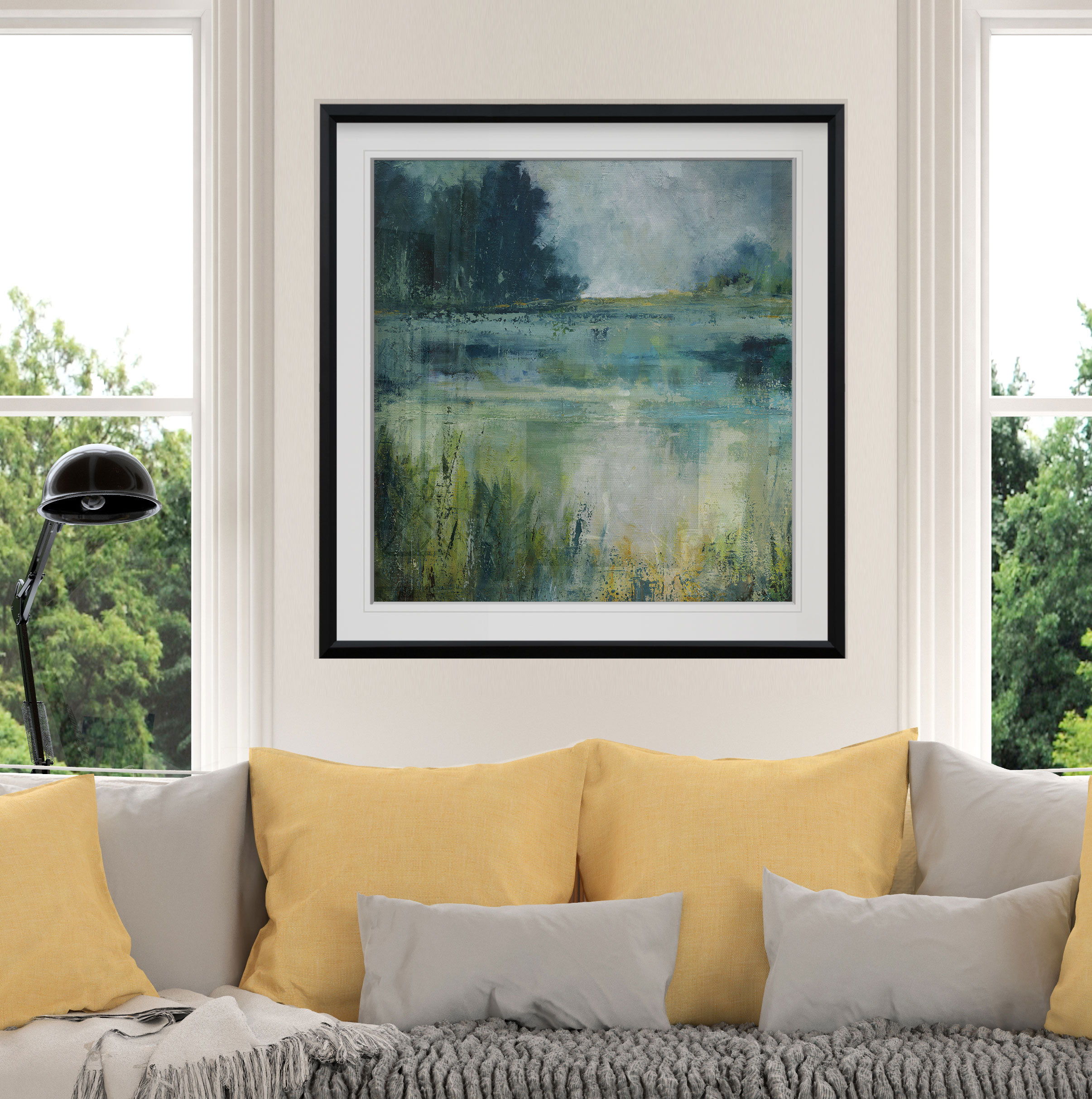 Lark Manor Armido Reflections Edge by Carol Robinson - Painting Print ...