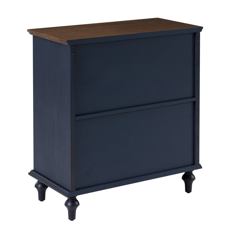 Alcott Hill® Doelling Retro 2 Door Storage Cabinet With Plaid Pattern ...
