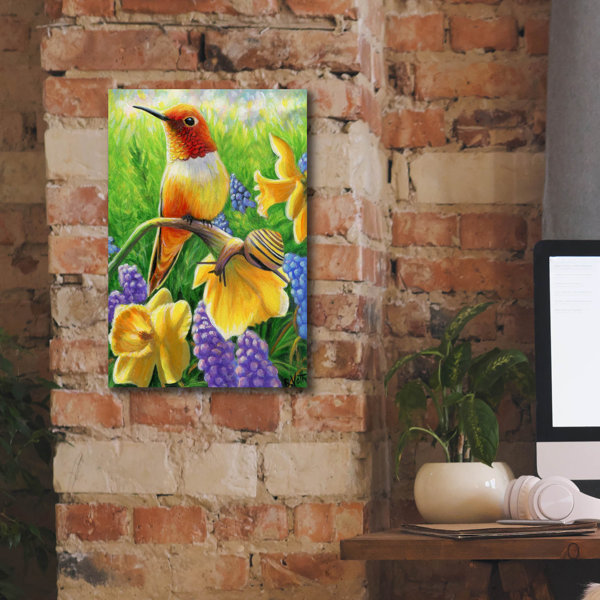 Winston Porter 'Spring In The Garden9' by Bridget Voth | Wayfair