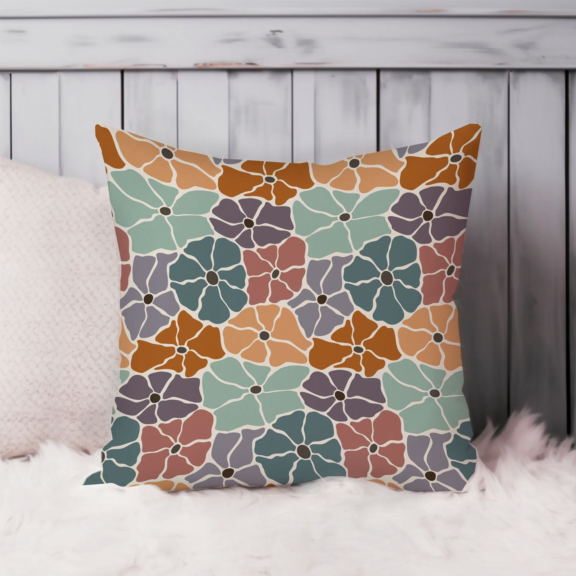 Ethan Taylor Floral Retro Flowers XI Retro Hippie 70s Inspired | Wayfair