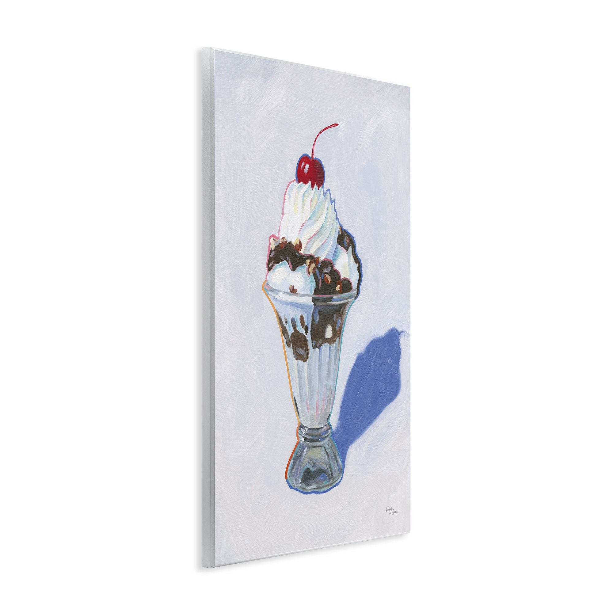 Highland Dunes Ice Cream Sundae Wall Plaque Art by Wellington Studio ...