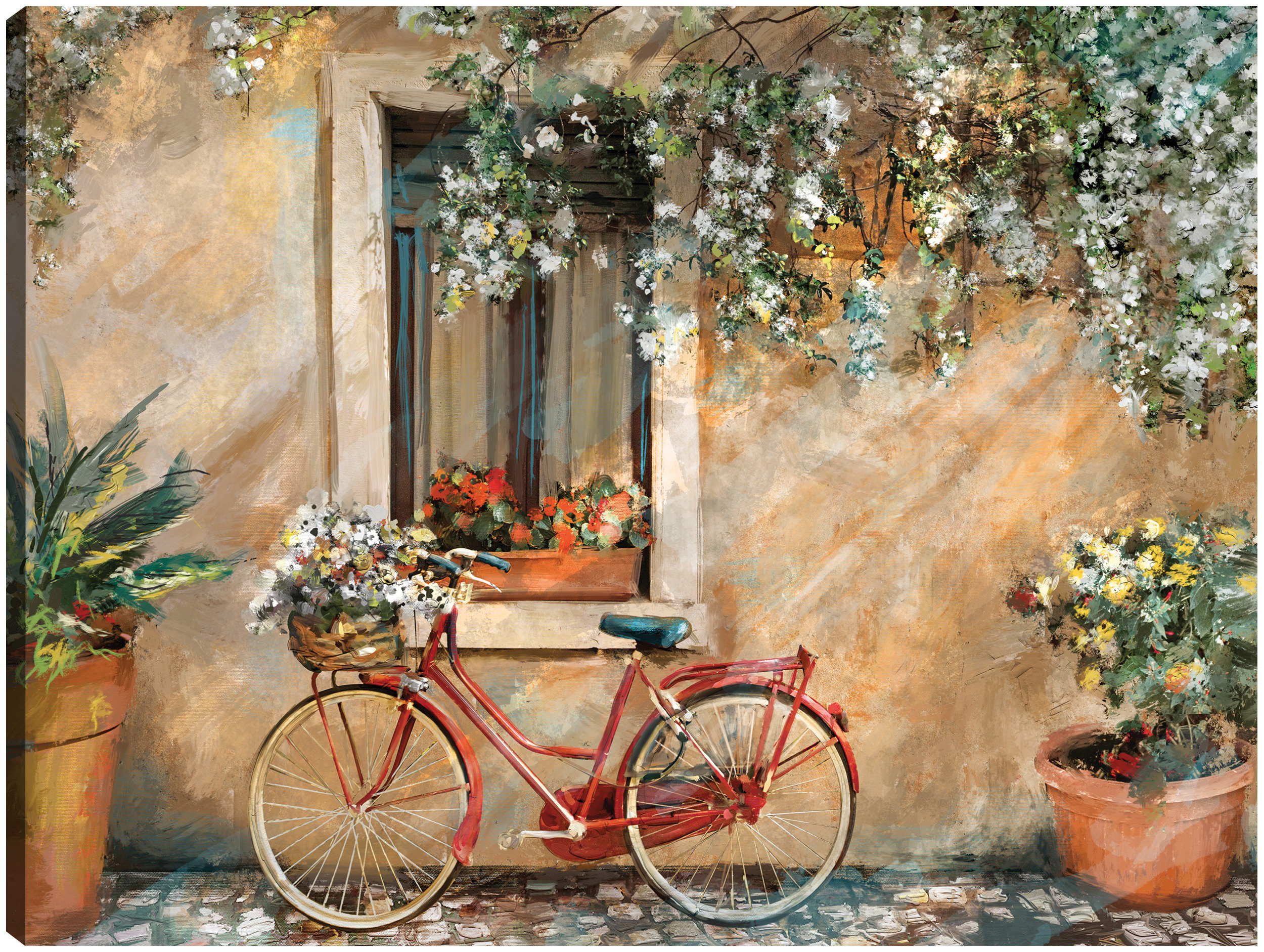 Red Barrel Studio® Bica Da Fiore by Studio Arts Canvas Art Print | Wayfair