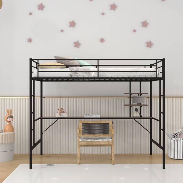 Mason & Marbles Blakeley Kids Full Loft Bed - Wayfair Canada