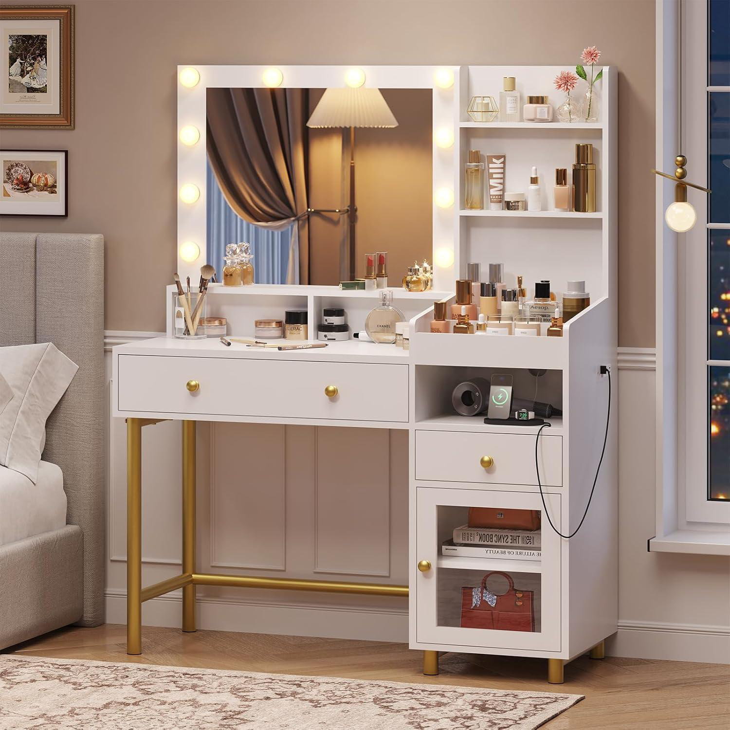 Everly Quinn Vanity Table - Wayfair Canada
