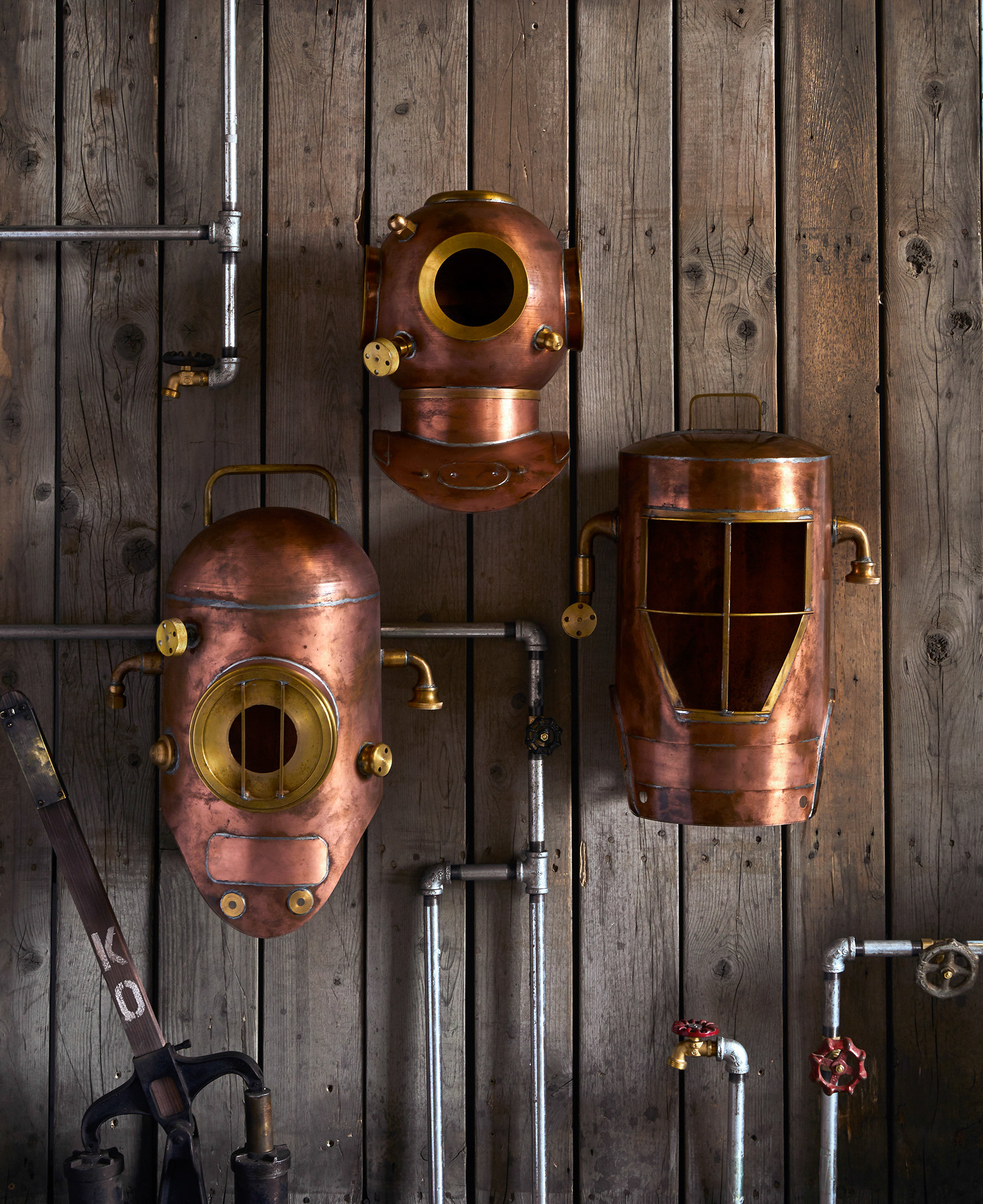 Longshore Tides 3 Piece Diver Helmets Wall Décor Set - Wayfair Canada