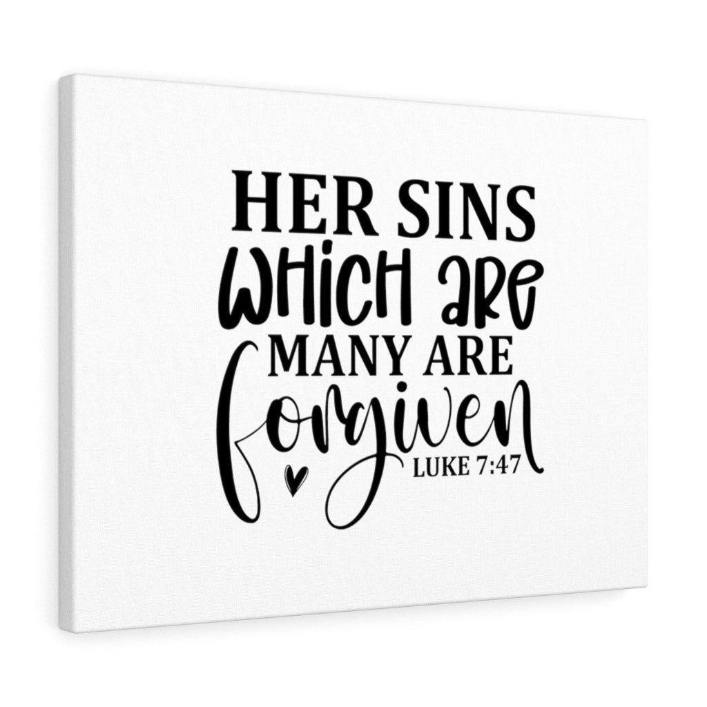 Express Your Love Gifts Many Are Forgiven Luke 7:47 Christian Wall Art ...
