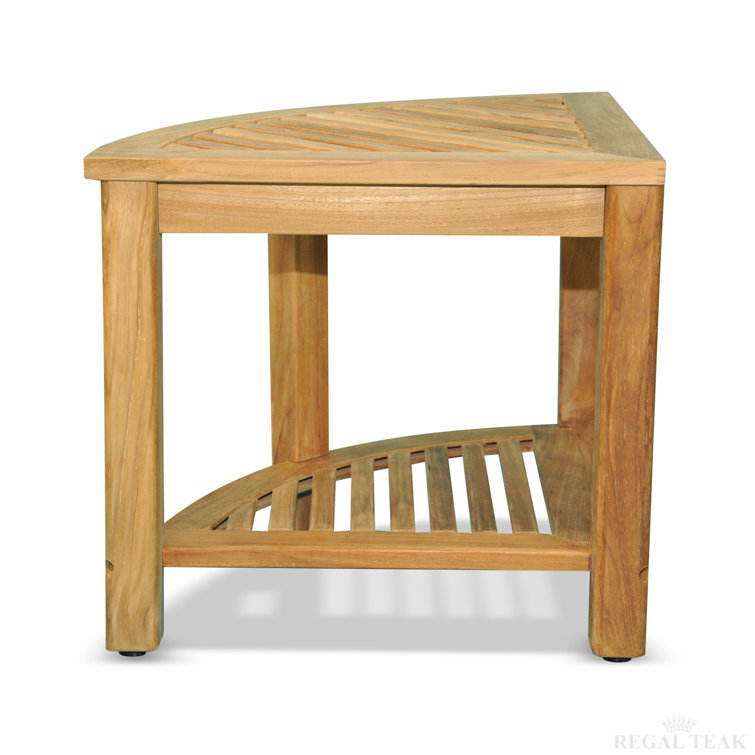 Regal Teak Teak Outdoor Side Table & Reviews | Wayfair