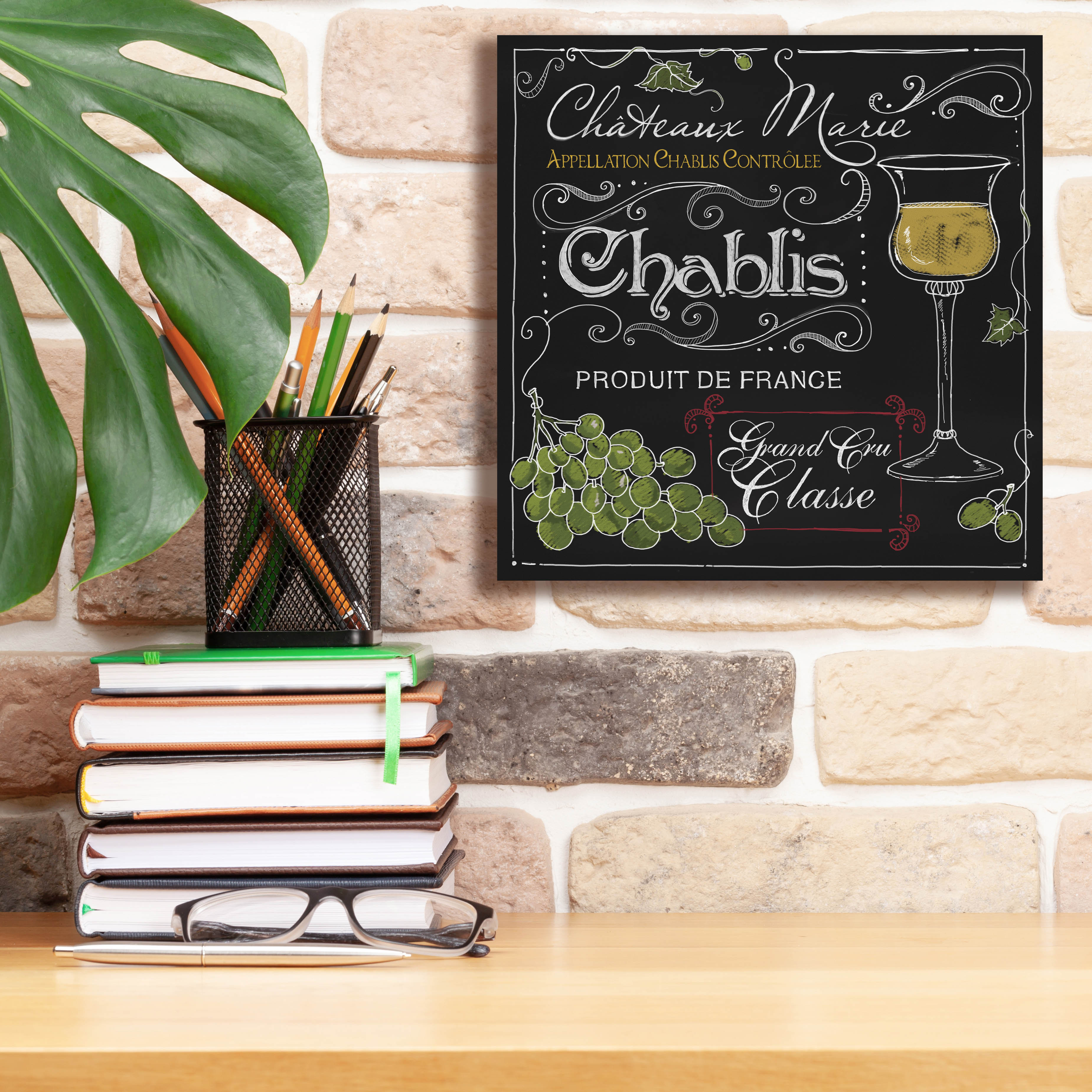 Ophelia & Co. 'Wine Chalkboard 3' by Fiona Stokes-Gilbert Canvas Wall ...