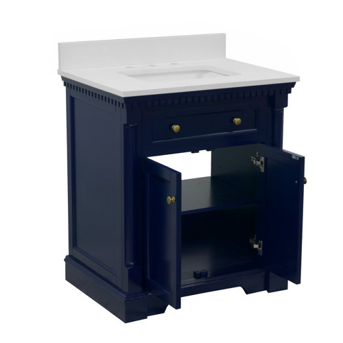 Three Posts™ Fossen 30'' Single Bathroom Vanity with Top & Reviews ...