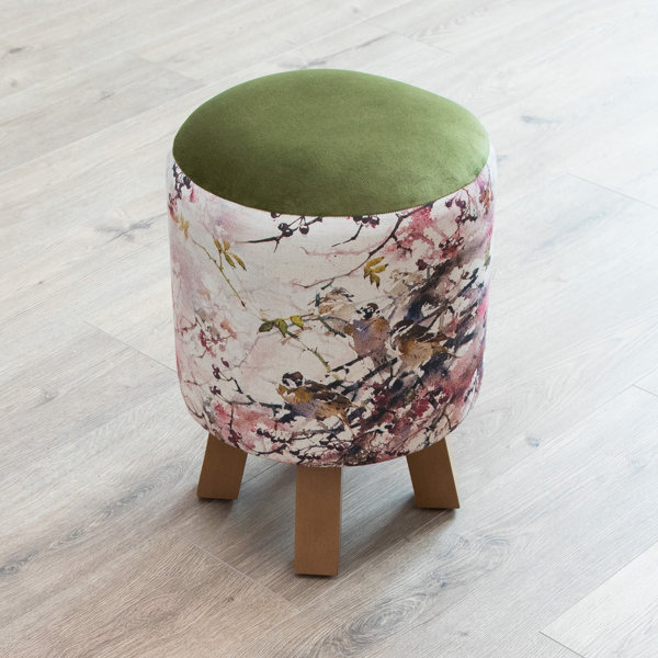 Voyage Maison Solid + Manufactured Wood Accent Stool | Wayfair.co.uk