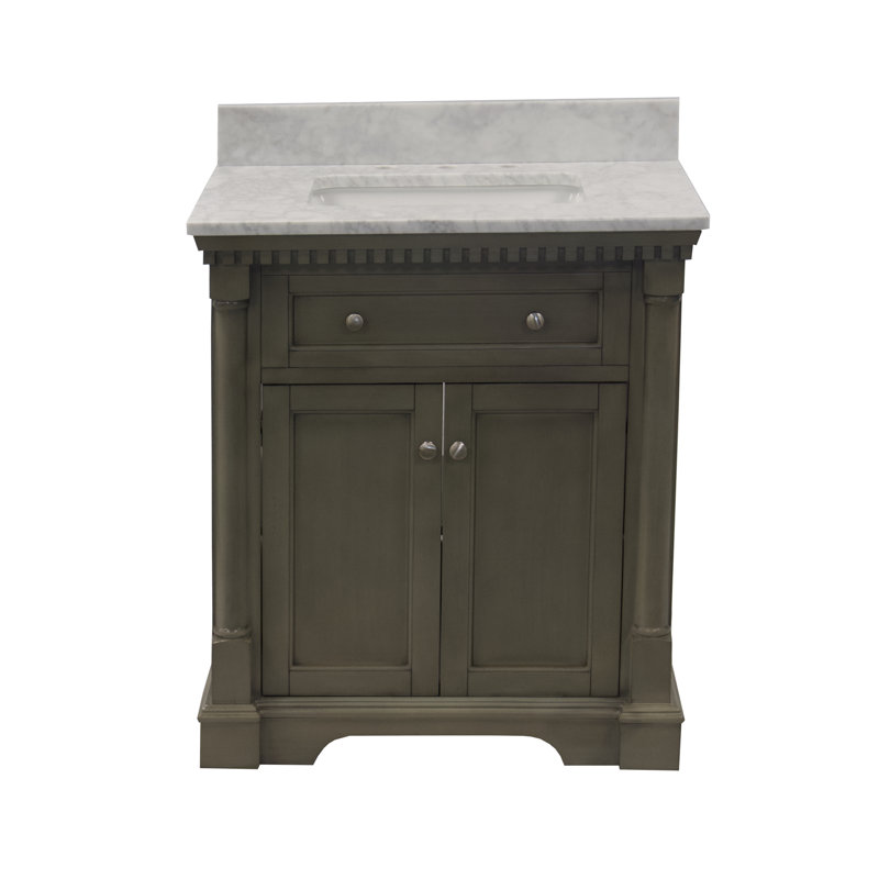 Three Posts™ Fossen 30'' Single Bathroom Vanity with Top & Reviews ...