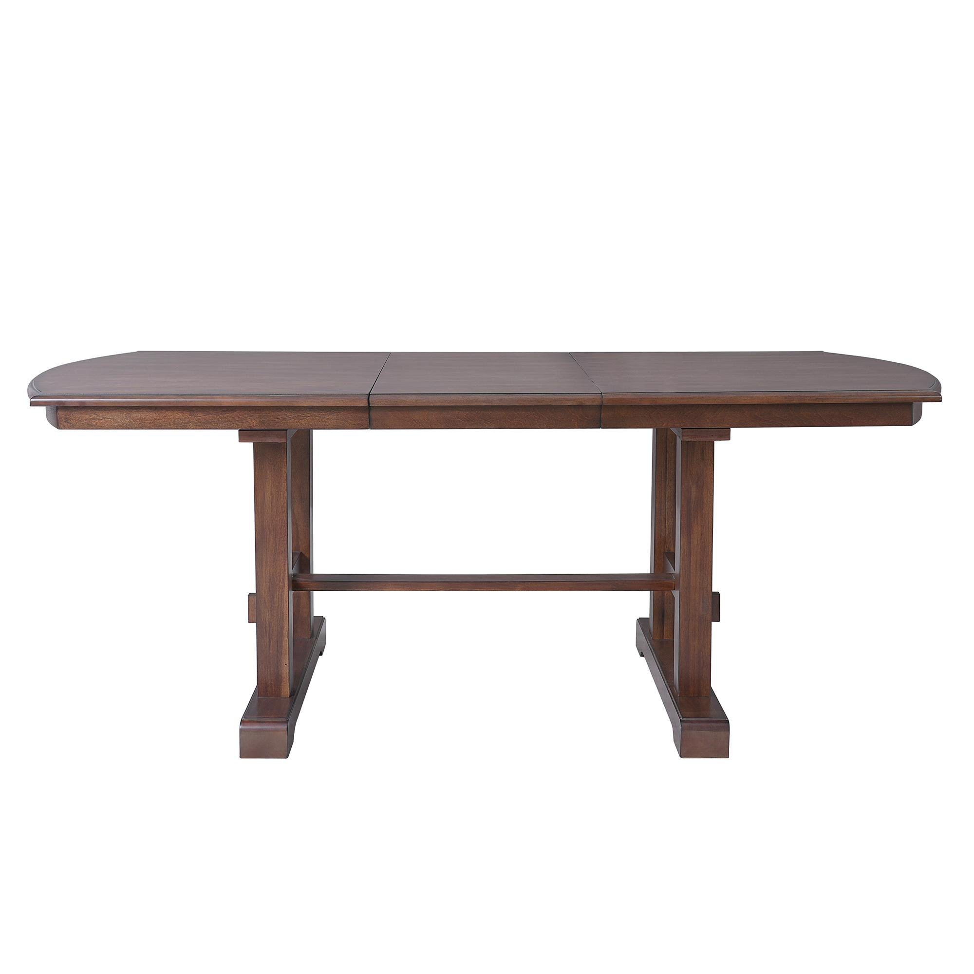 Lark Manor™ 60"-78" Extendable Dining Table, Farmhouse Wooden Kitchen ...