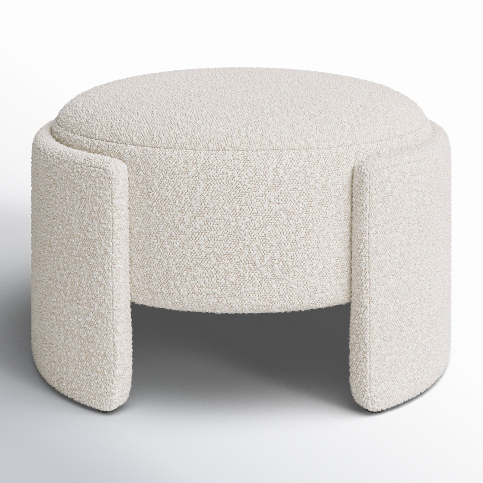 AllModern Granduca 28.5" Wide Round Standard Ottoman | Wayfair