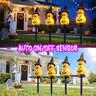 The Holiday Aisle® Halloween Pumpkin Solar Garden Light 2 Packs, Garden ...