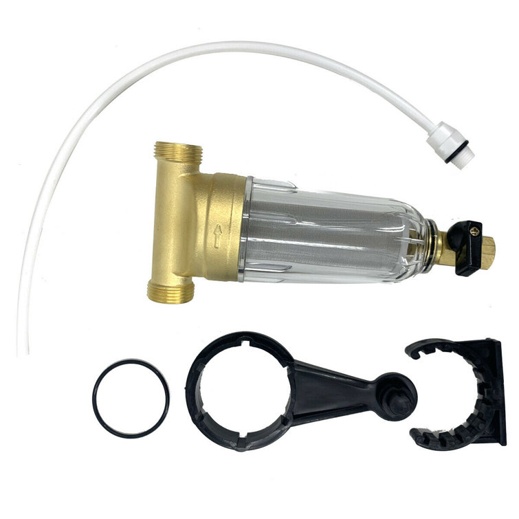 DOMINTY Whole House Spin Down Water Pre-Filter System Under Sink ...