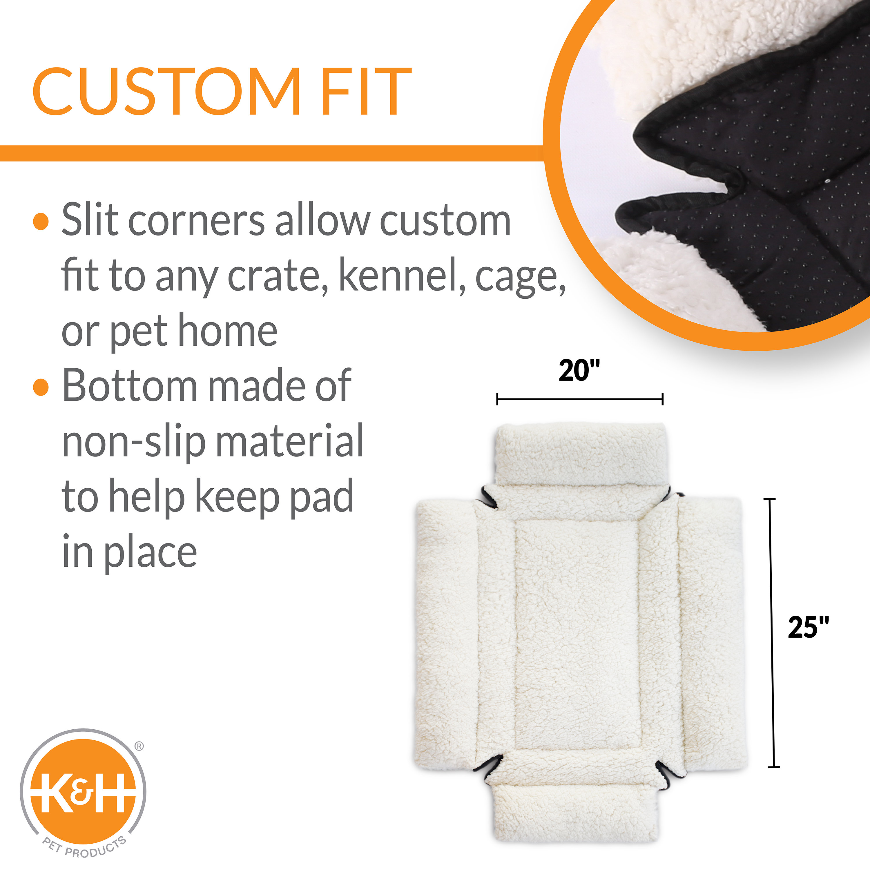 K&H Manufacturing Deluxe Bolster Pad & Reviews | Wayfair