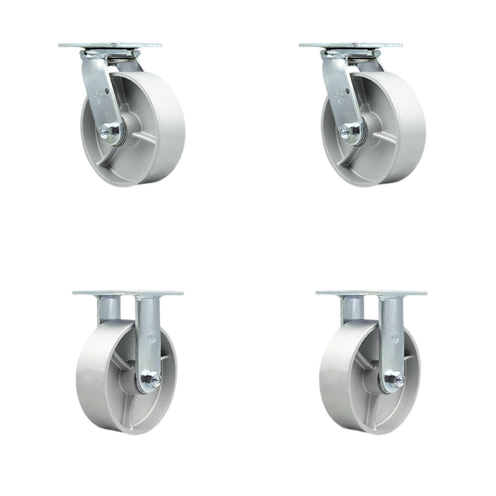 Service Caster Brand Replacement Set for Uline Casters H-2112 | Wayfair