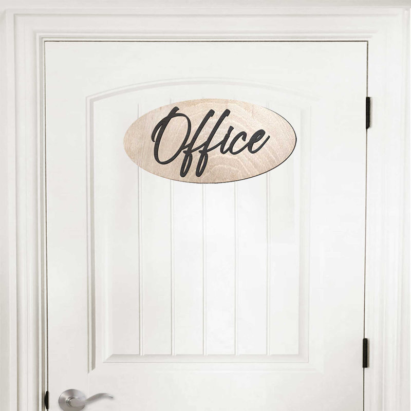 Designocracy Office Sign | Wayfair
