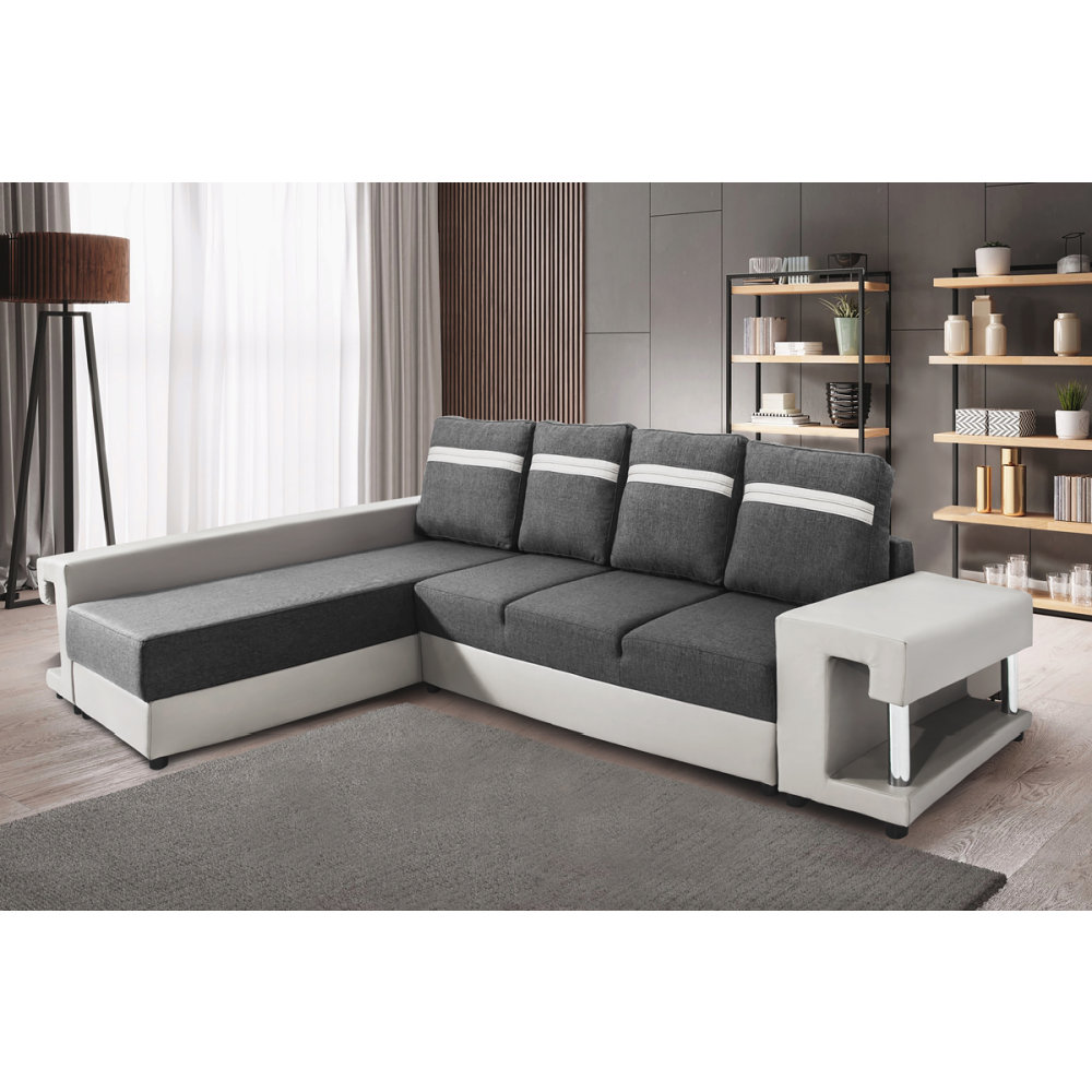 Orren Ellis Paddington 132" Wide Sleeper Corner Sectional - Wayfair Canada