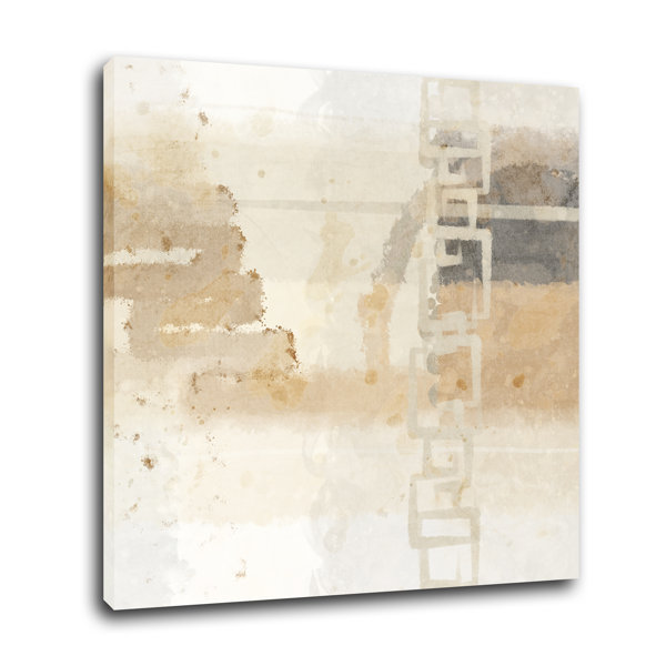 Orren Ellis " Simple Receptive " Painting Print on Canvas | Wayfair