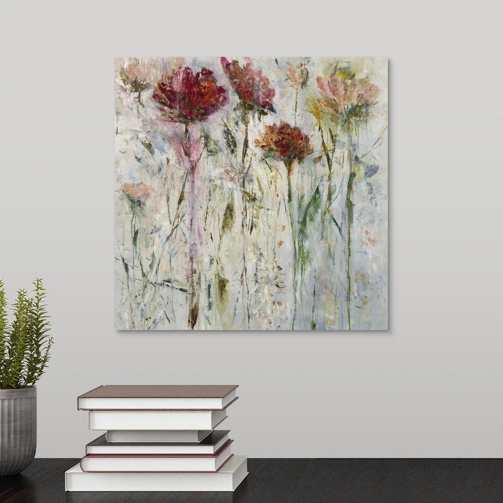 Charlton Home® 'Subtle Approach' Painting on Canvas | Wayfair