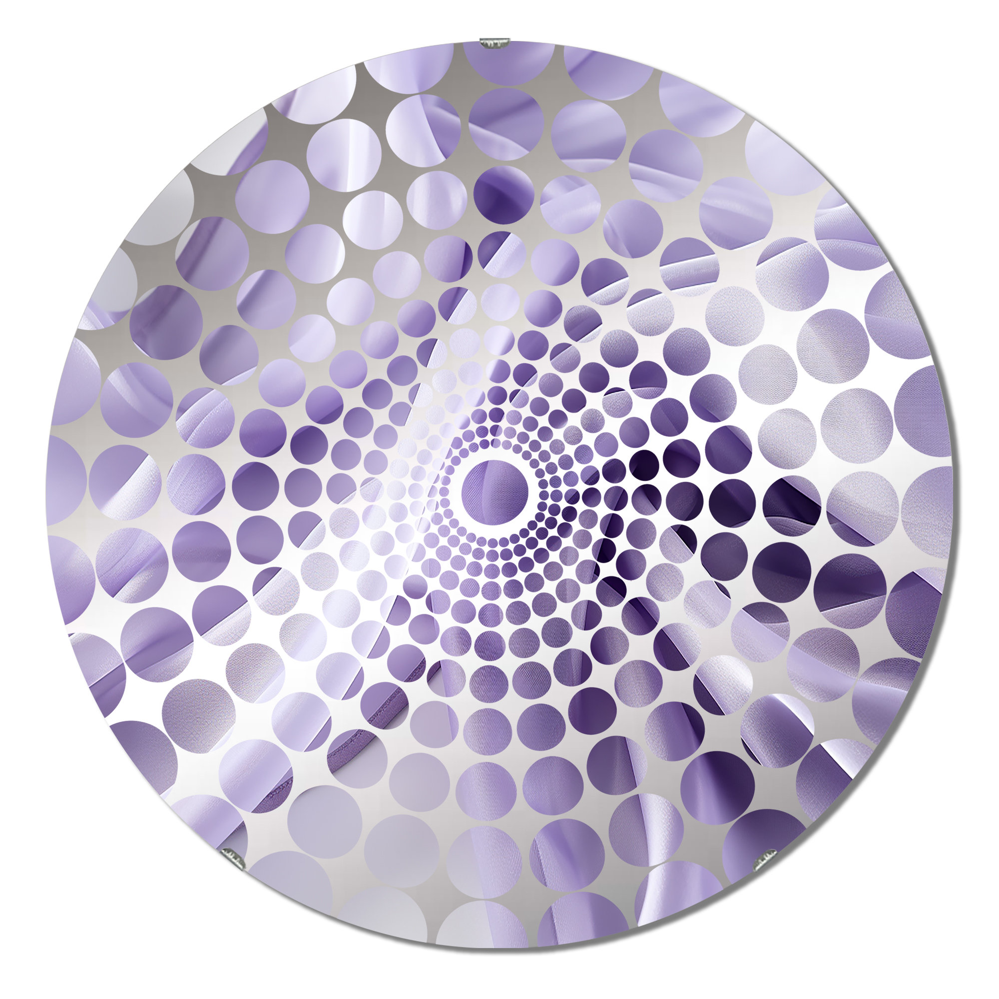 East Urban Home Jelia - Concentric Circles Decorative Mirror | Wayfair