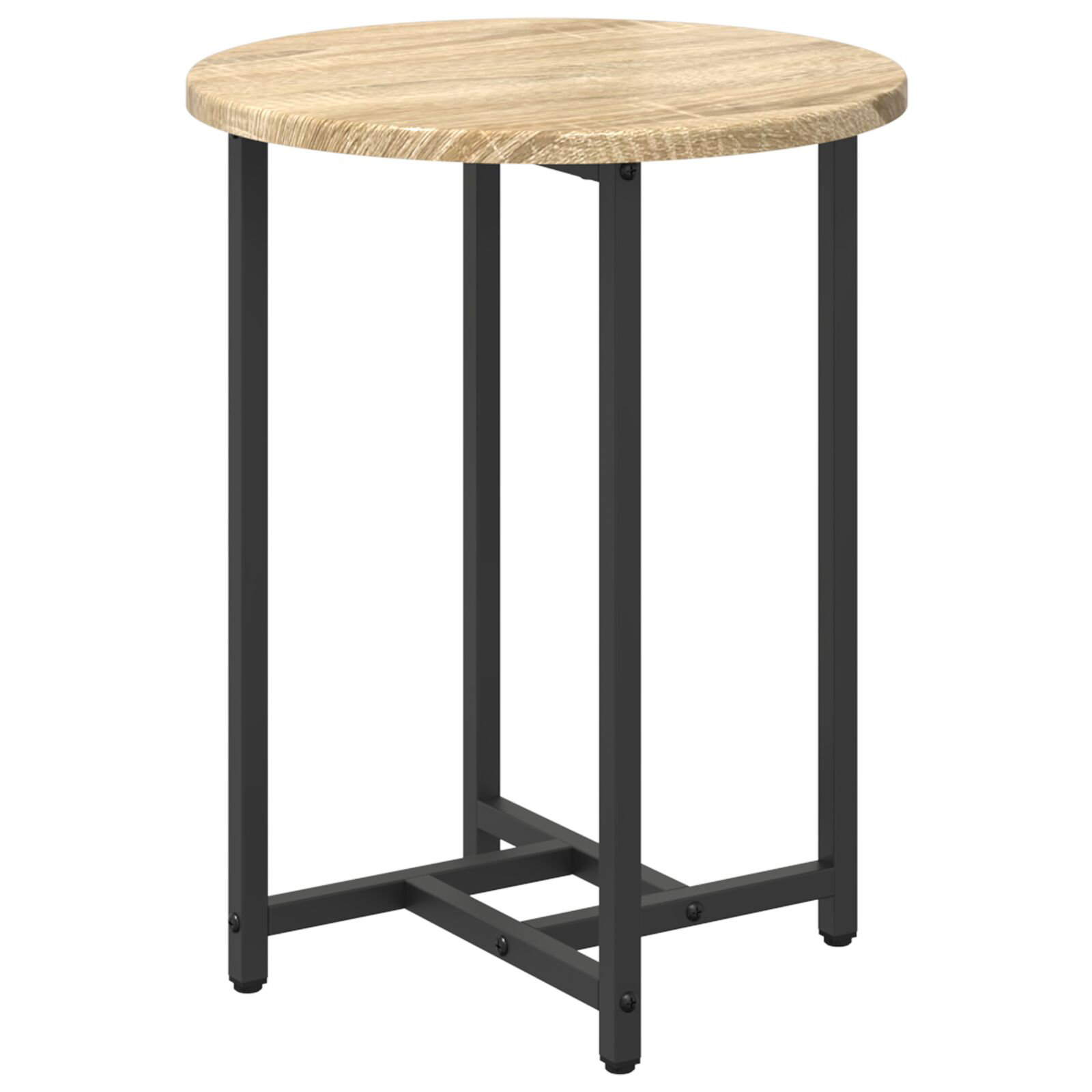 17 Stories End Tables Engineered Wood And Metal Small Detachable | Wayfair