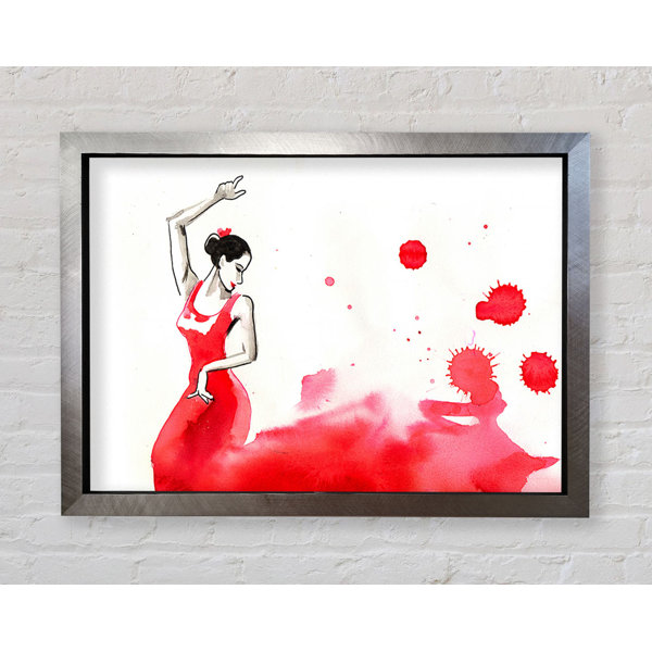 Bright Star Spanish Flamenco Dancer - Print | Wayfair.co.uk