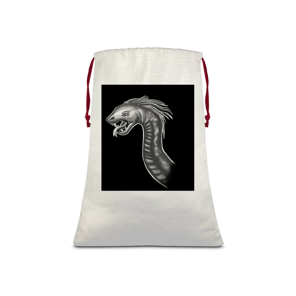 East Urban Home Sublimation Linen Drawstring Sack Fabric Laundry Bag ...