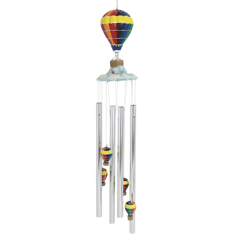 Trinx Chardonnai Hot Air Balloon Wind Chime | Wayfair