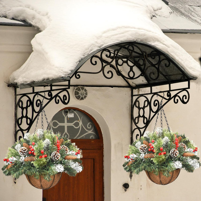 The Holiday Aisle® Christmas Decorations Artificial Christmas Hanging ...