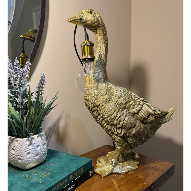Happy Larry Goose Lamp - Floor Or Table | Wayfair.co.uk