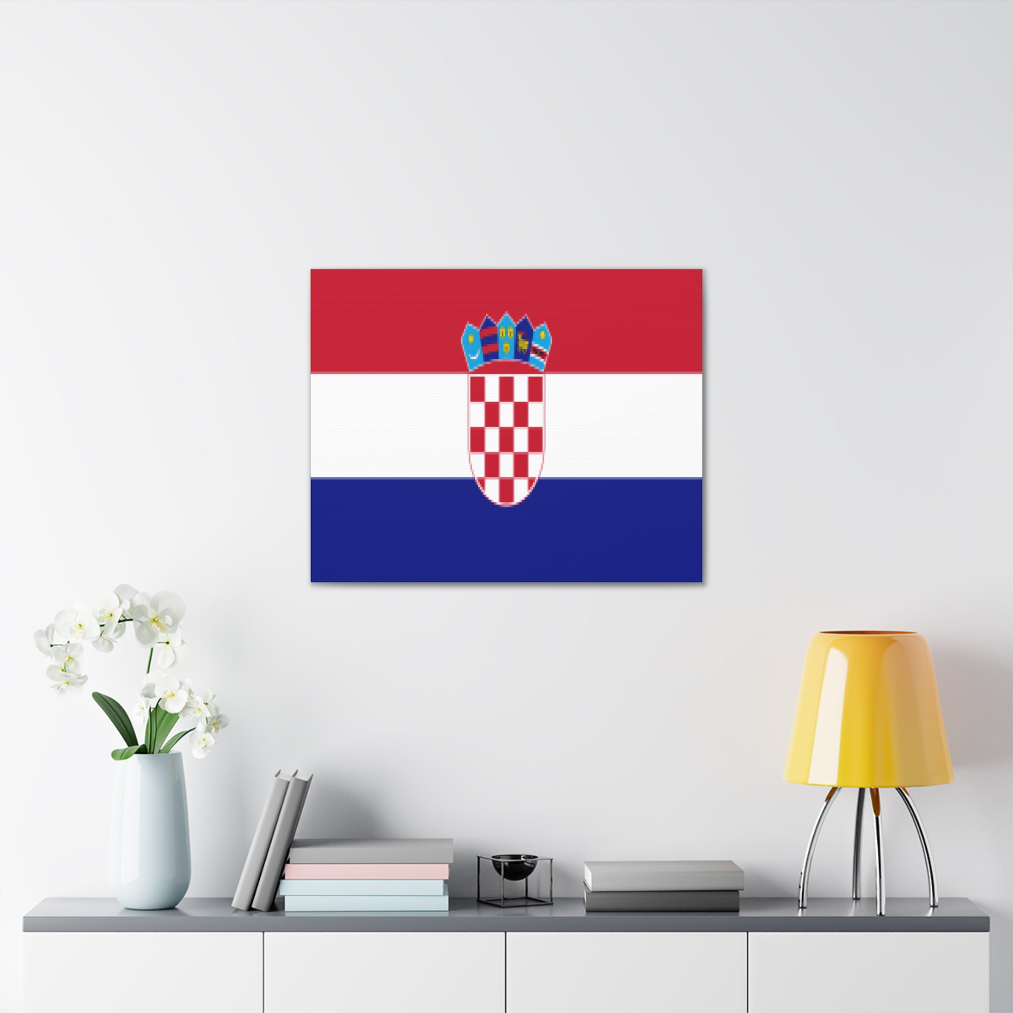 Latitude Run® " Croatia Country Flag " on Canvas | Wayfair