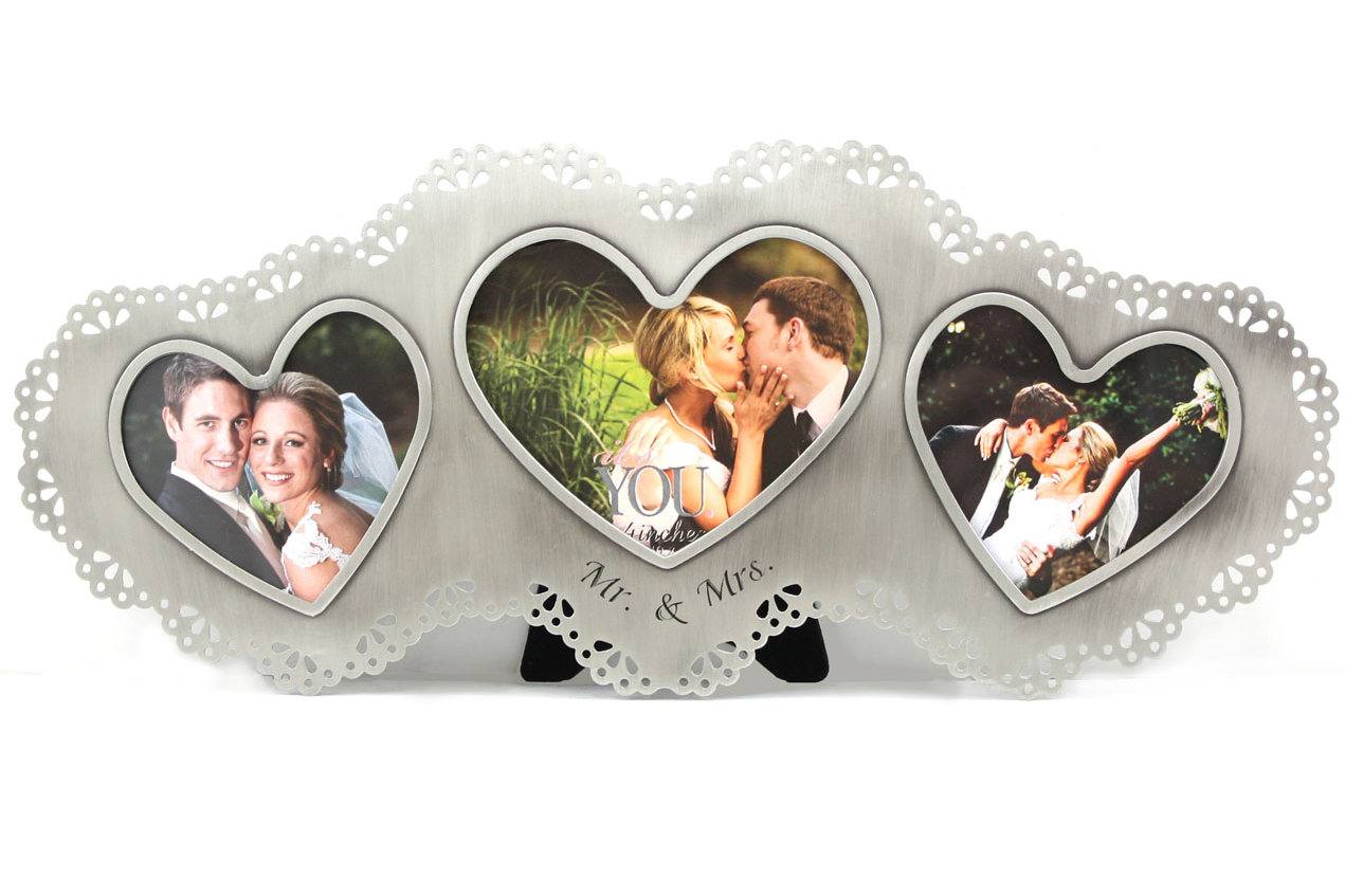 Fetco Home Decor Romance Joyce Mr. and Mrs. Photo Frame - Wayfair Canada