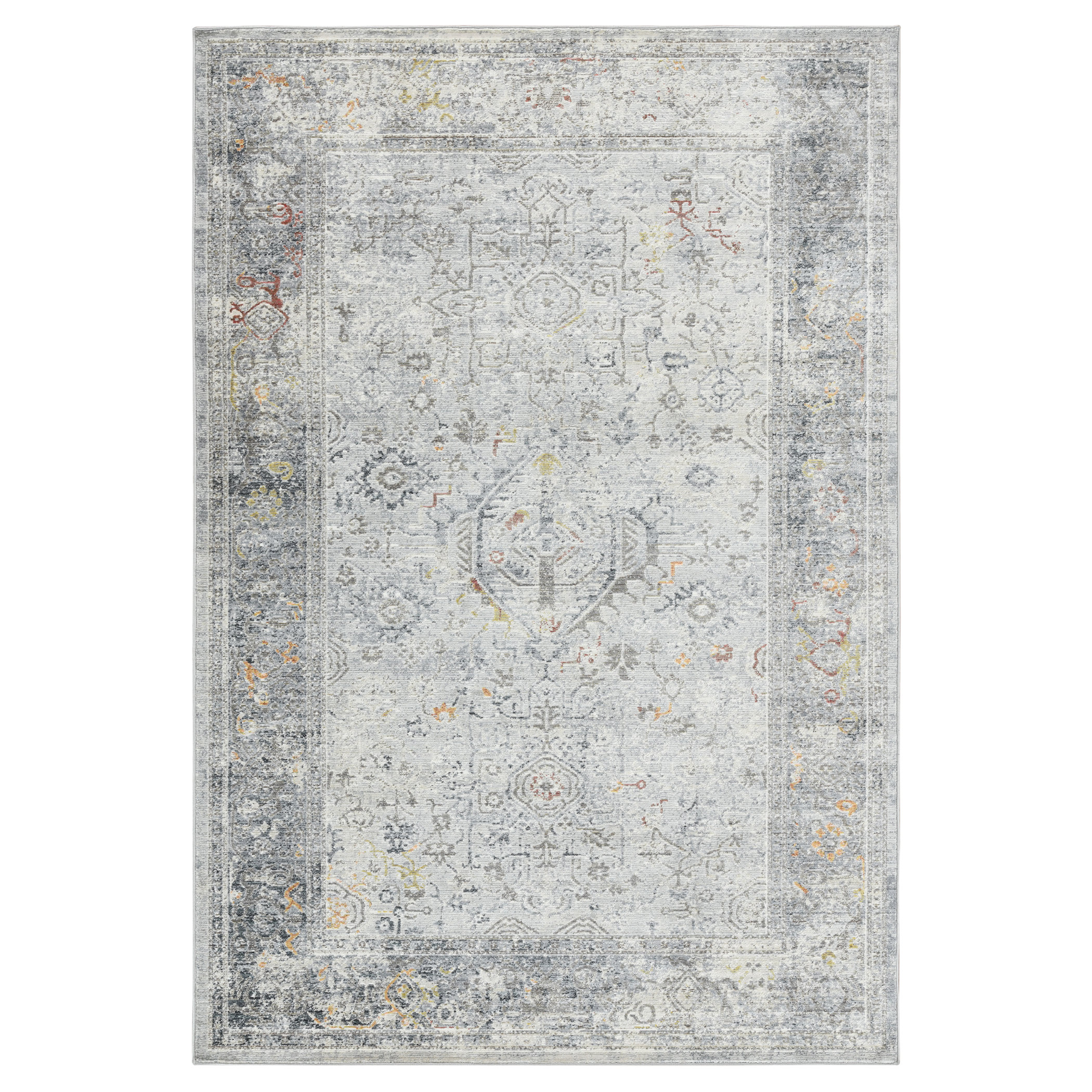 Ophelia & Co. Charleen Traditional Bordered Premium Polyester ...