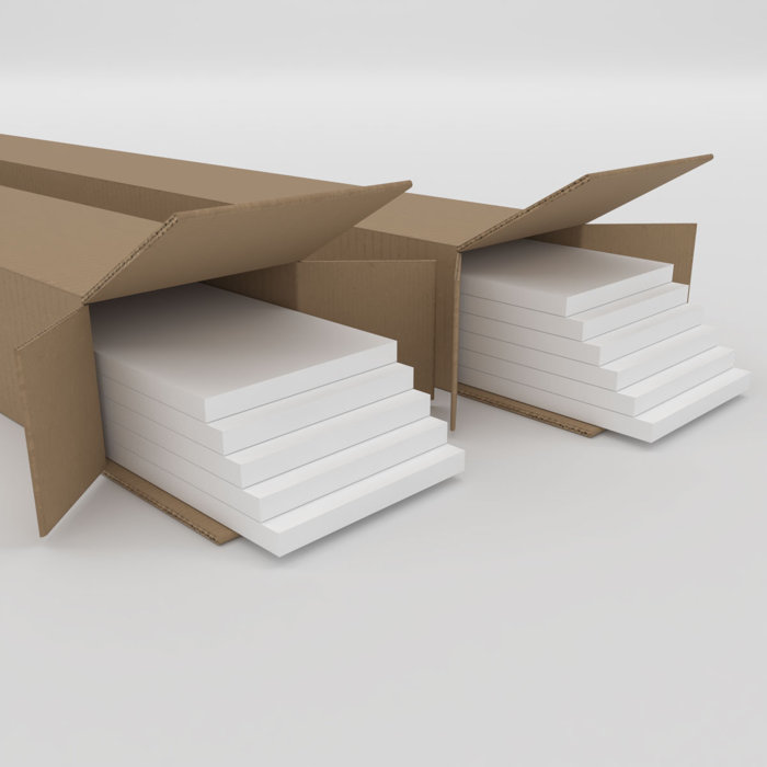 PCI Enterprises Adjustable PVC Slat Wall Panel Kit | Wayfair