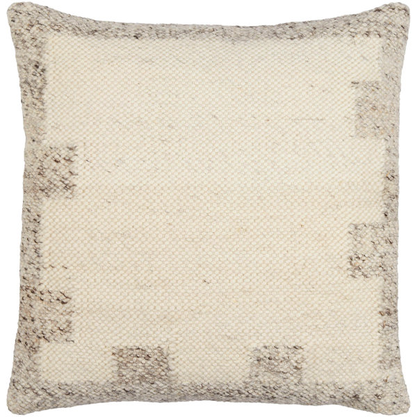 AllModern Dia Cotton/Wool Throw Pillow | Wayfair