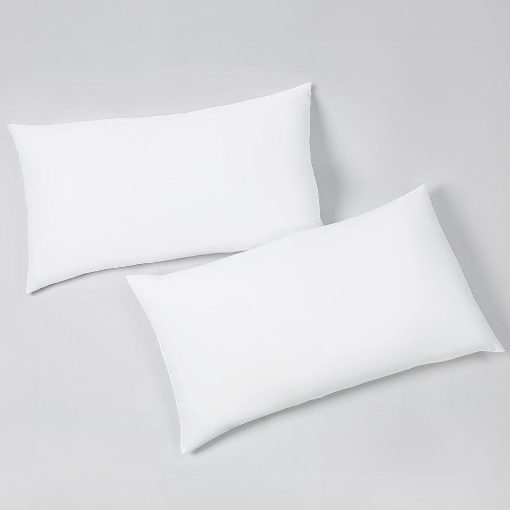 White Noise 2-Pack Plush Bed Pillows Set & Reviews | Wayfair