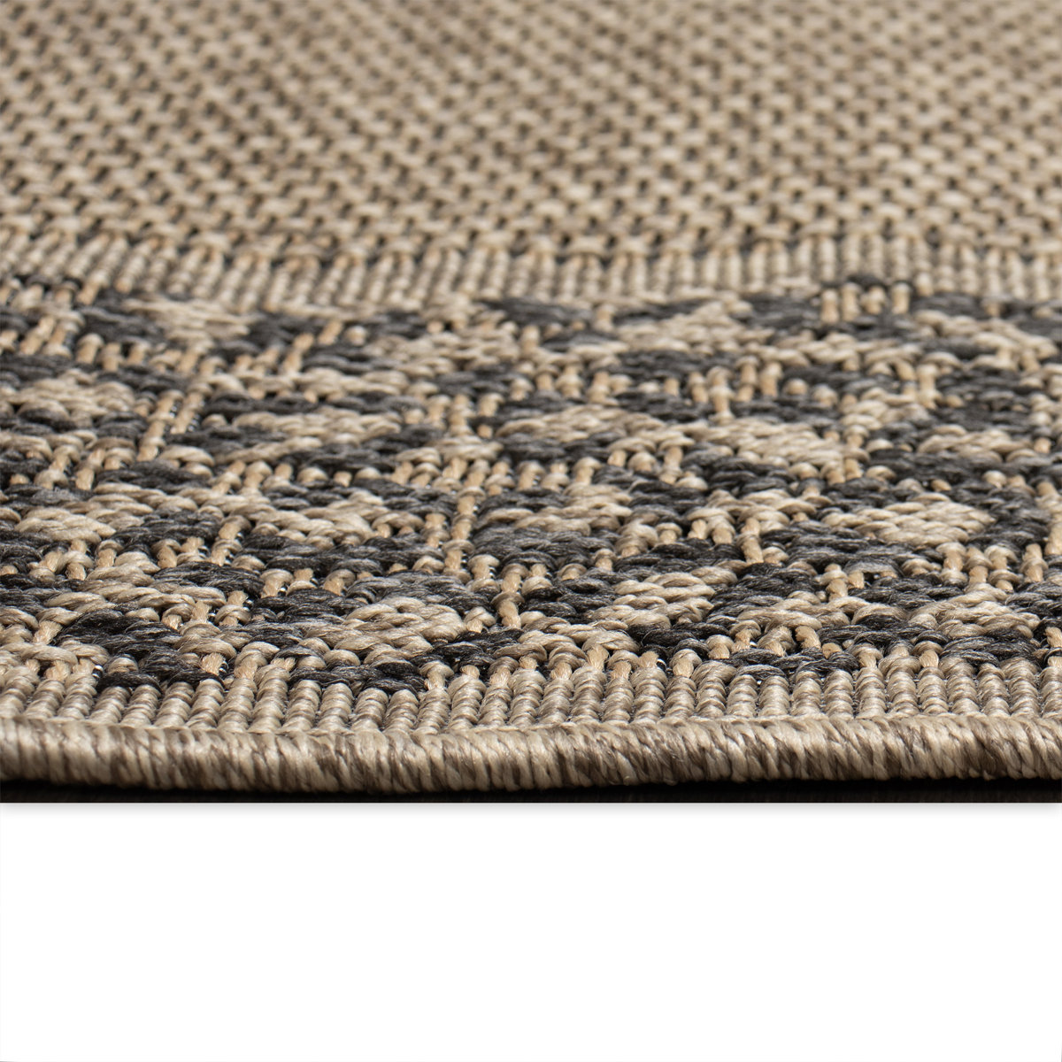 Mercer41 Milenka Leopard Border Indoor/Outdoor Area Rug | Wayfair