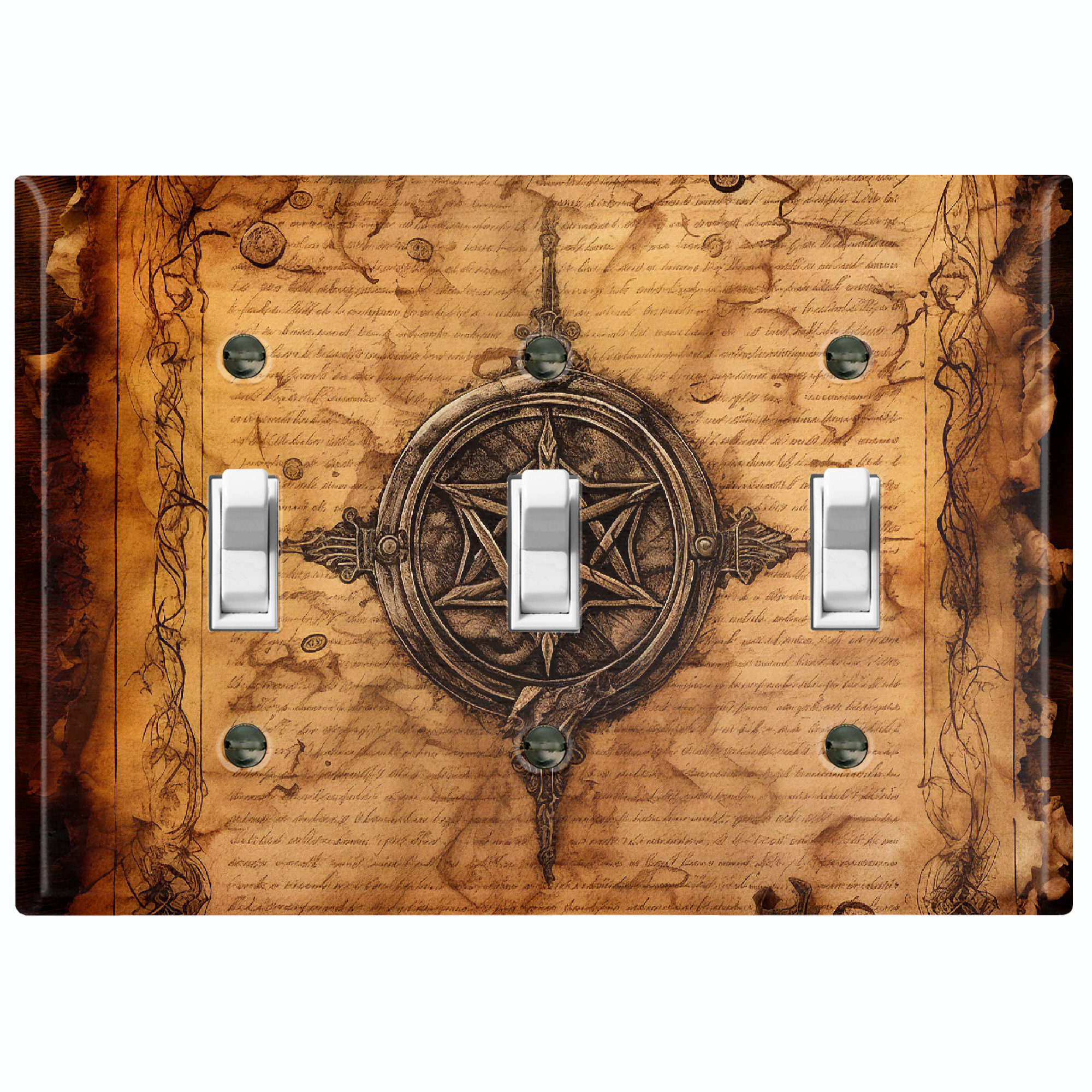 WorldAcc Ship Travel Badge Letter Biege Nautical Themed 3 - Gang Wall ...