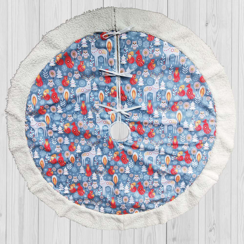 OrnamentallyYou Animal Tree Skirt - Wayfair Canada